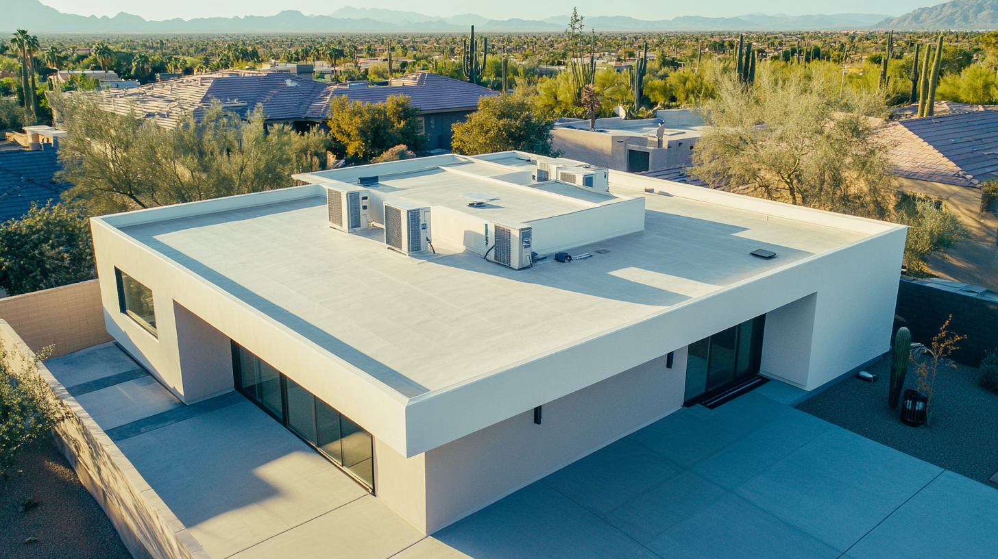 Residential Flat Roofs - American Roofing and Waterproofing