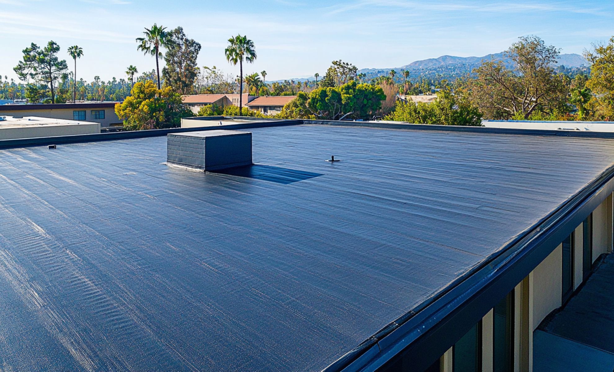 Commercial EPDM Roof Installation in Phoenix - American Roofing ...